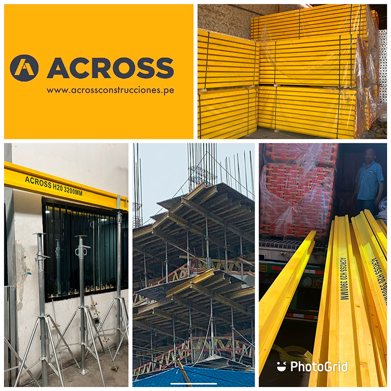 Vigas H20 para Encofrados | Durabilidad y Precisión en Obra