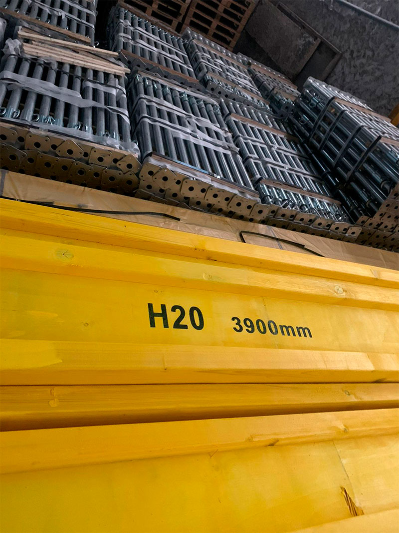 Vigas H20 para Encofrados | Durabilidad y Precisión en Obra